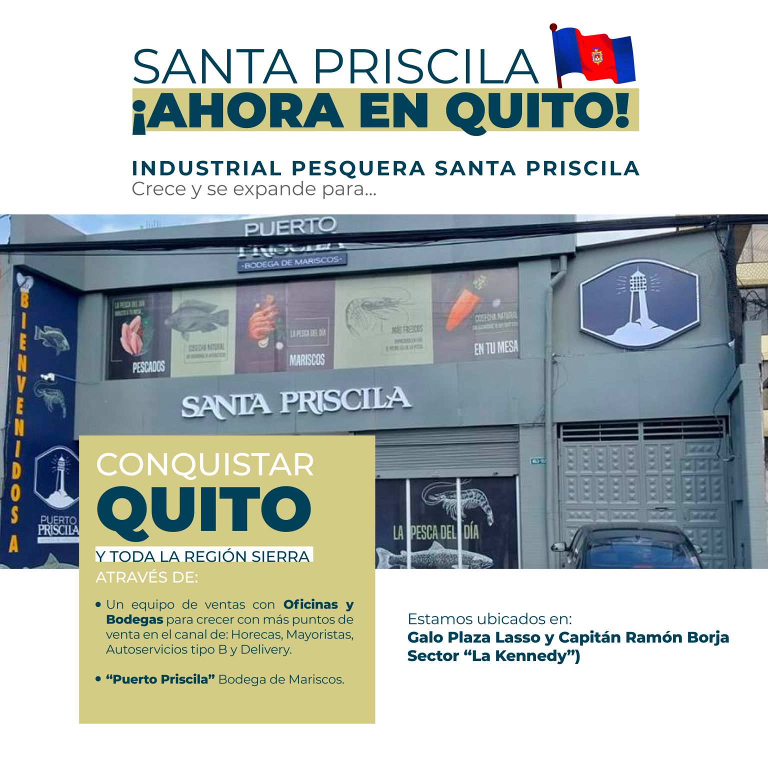 ¡Puerto Priscila QUITO! – Santa Priscila | Pesca lo mejor del día